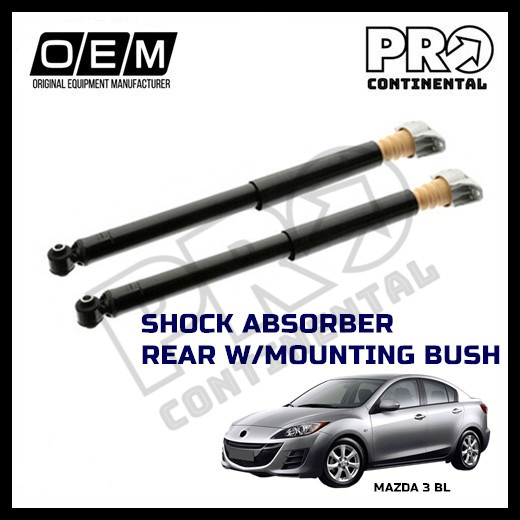 OEM MAZDA 3 BL 2010-2013 REAR ABSORBER WITH MOUNTING BUSH [1 PAIR (LH ...