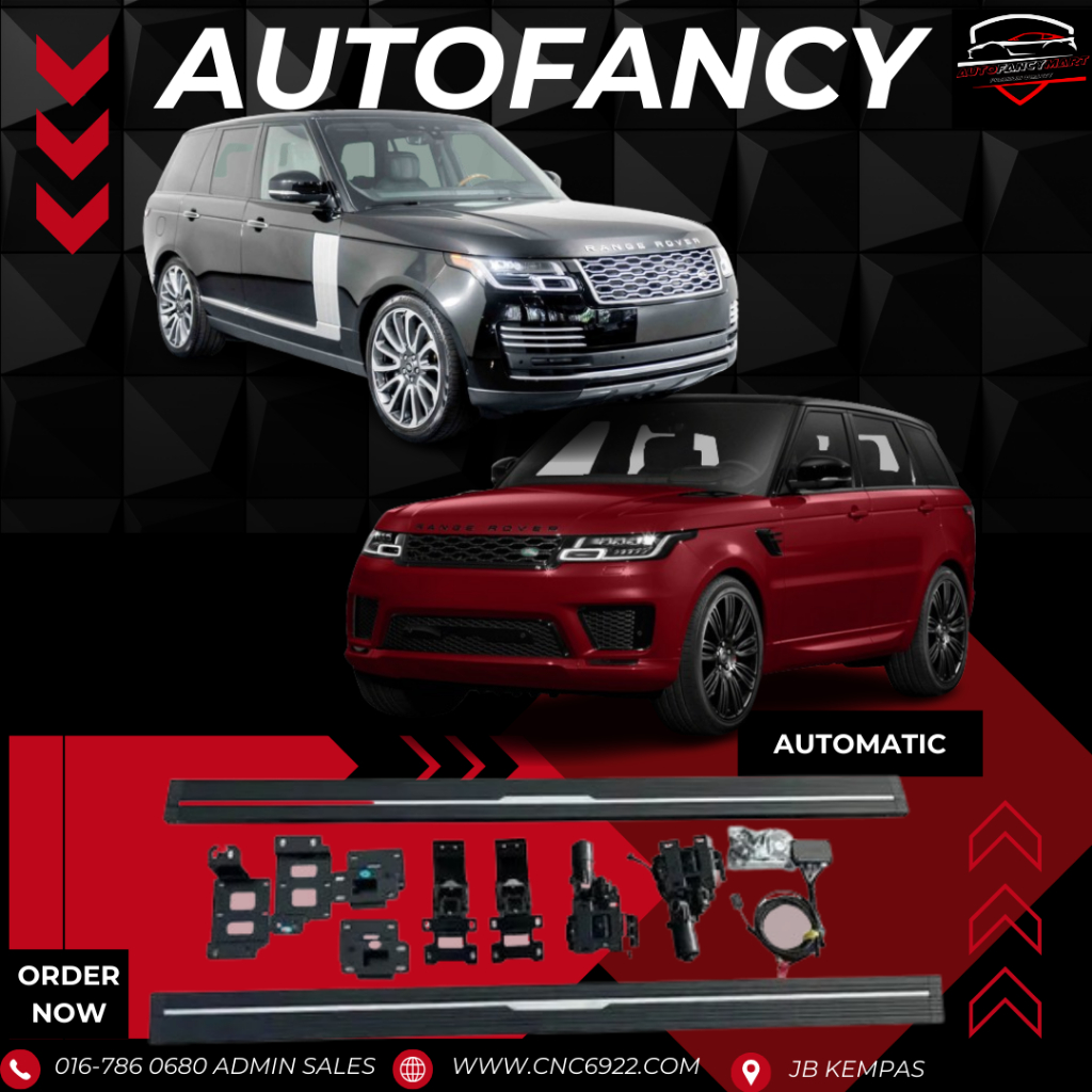 LAND ROVER SPORT SVR AUTOBIOGRAPHY SUV HSE AUTOMATIC SIDE STEP RUNNING ...