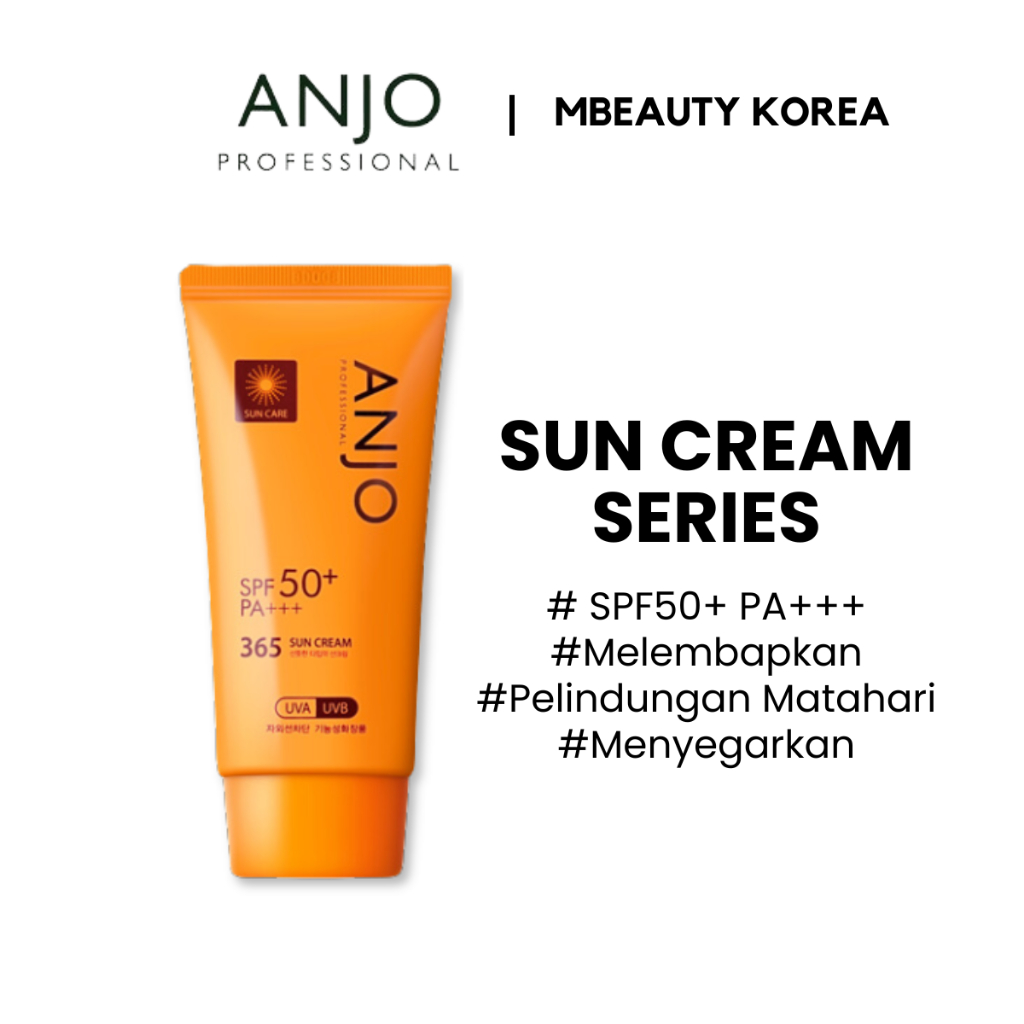 ANJO Professional 365 Daily Sun cream & Tone Up Suncream & Snail BB SPF ...