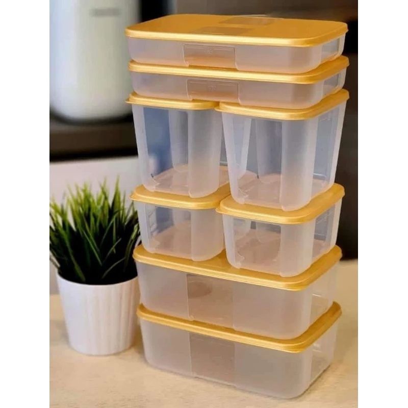 Tupperware Exclusive New Colour Freezermate Set (8 pcs) | Shopee Malaysia