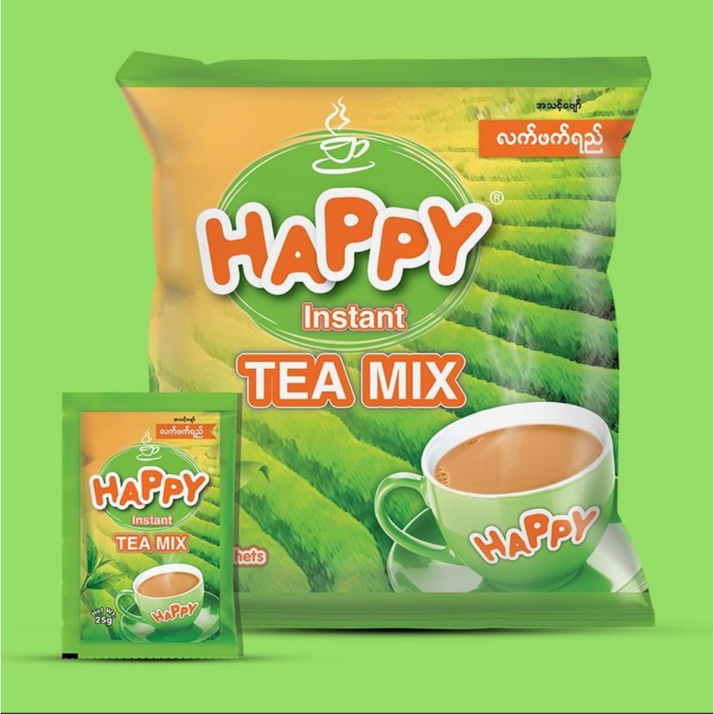 Happy Instant Tea Mix (22g *30 sachets ) | Shopee Malaysia