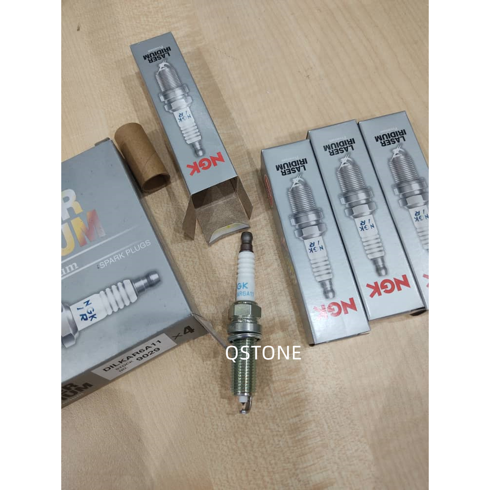 DILKAR6A11 #9029 NGK Laser Iridium Spark plug set - Nissan Murano Z51 ...