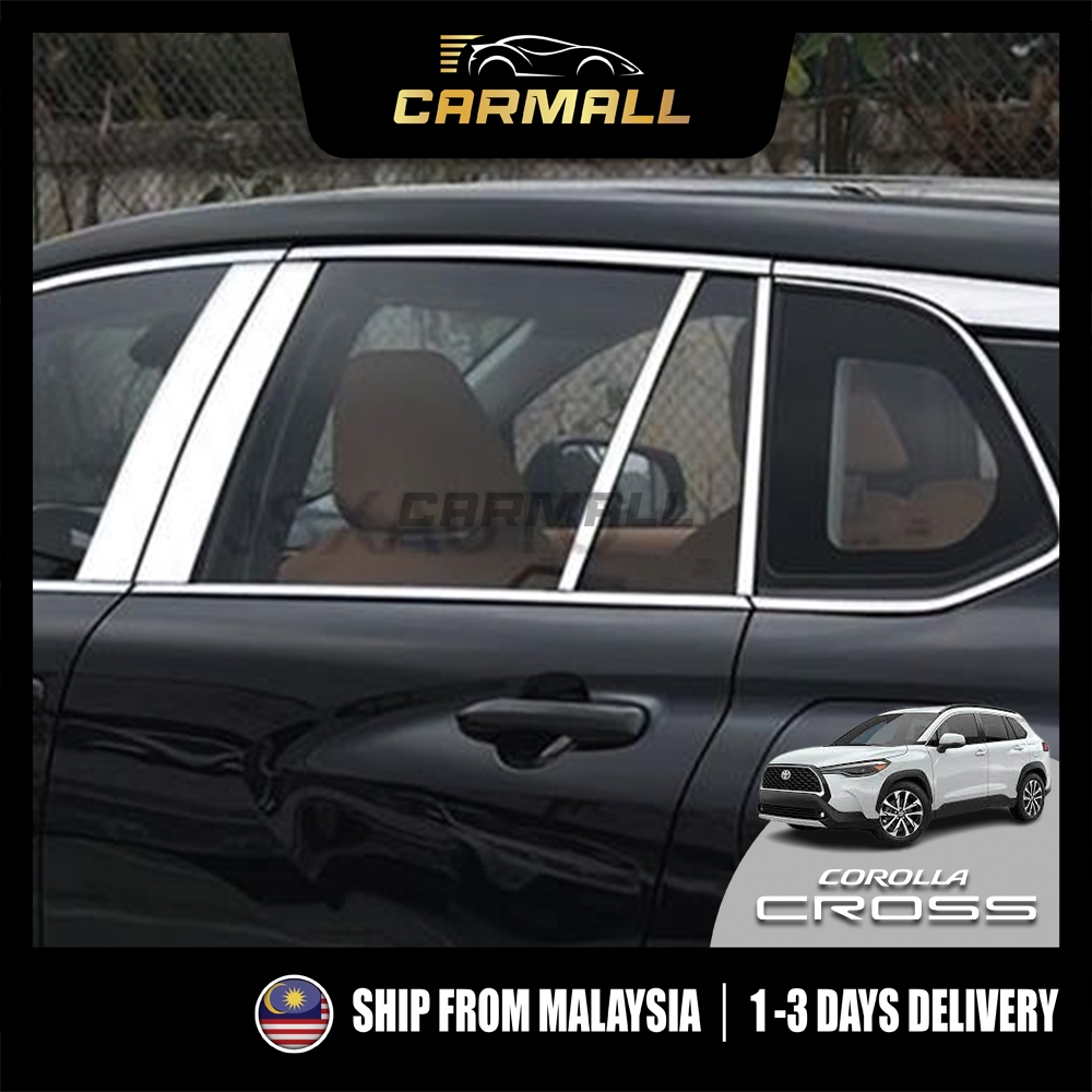Toyota Corolla Cross XG10 2020-2026 Window Chrome Lining Weatherstrip ...
