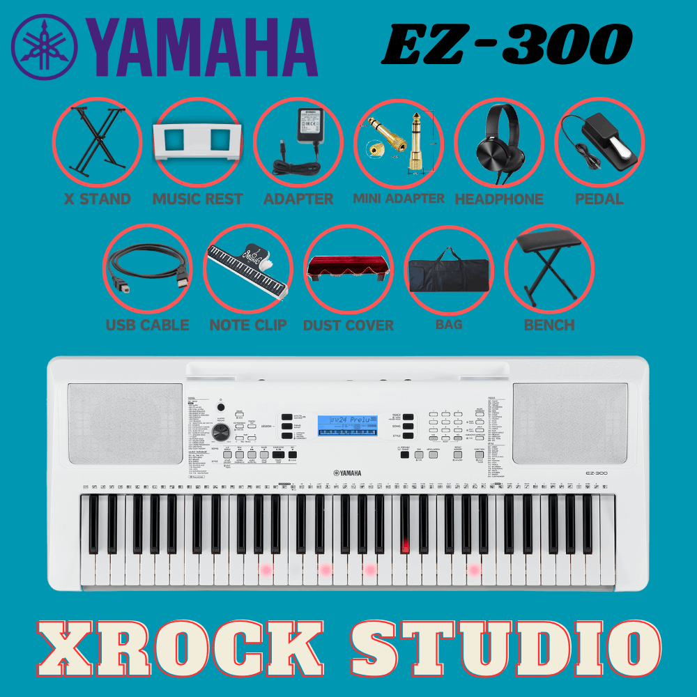 Yamaha EZ-300 61-key Portable Arranger With Package ( EZ300 / EZ 300 ...