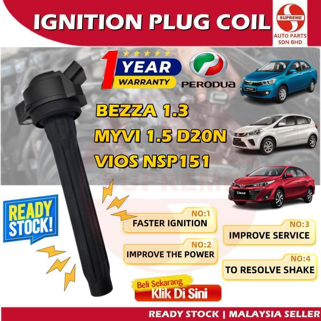 S2U Car Ignition Plug Coil Perodua Bezza 1.3 Myvi 1.5 D20N Toyota Vios ...