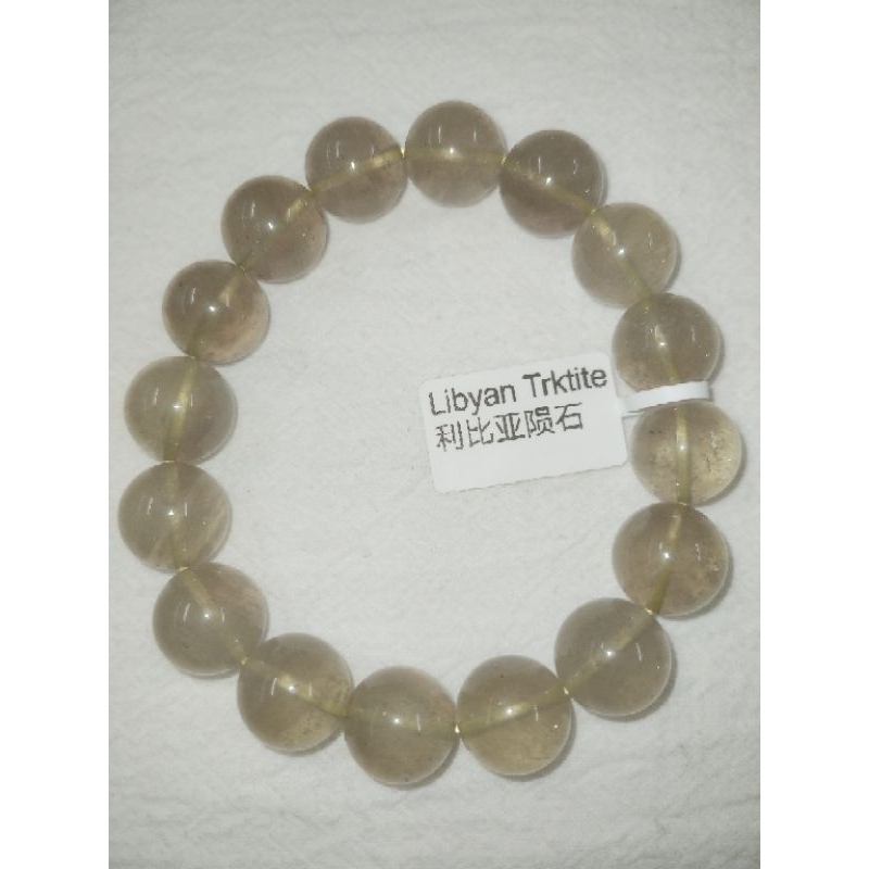 Libyan Tektite Bracelet High Grade | Shopee Malaysia