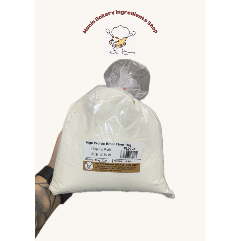 High Protein Bread Flour Tepung Roti 1kg | Shopee Malaysia