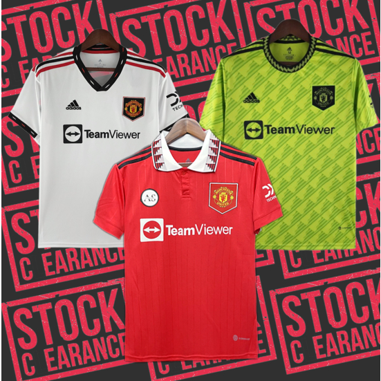 CRAZY DISCOUNT!!! Man United Home , Away , 3RD Fan Issue Kit 22/23 ...