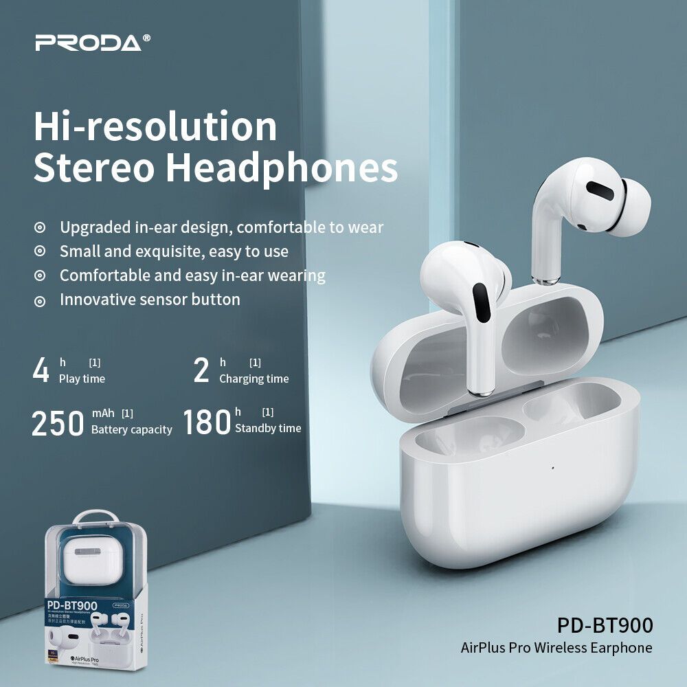 REMAX TWS 10 PLUS / PRODA PD-BT900 EARBUD EARPHONE WIRELESS HEADSET | Shopee Malaysia