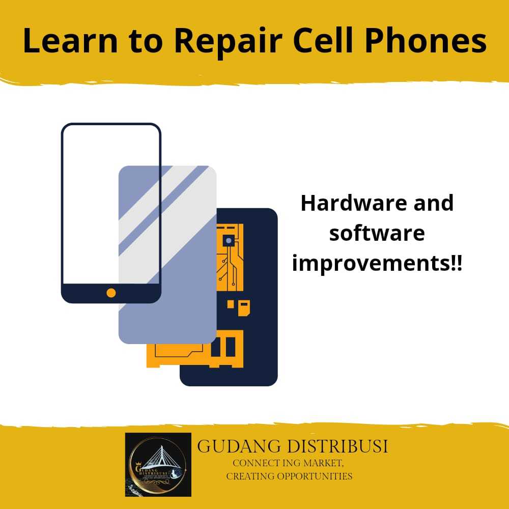 LEARN TO REPAIR CELL PHONE | 1 YEAR | Shopee Malaysia