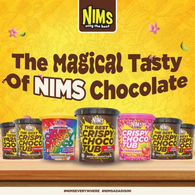 (POSTAGE SETIAP HARI) NIMS CHOCO JAR/TUB PROMO PRICE | Shopee Malaysia