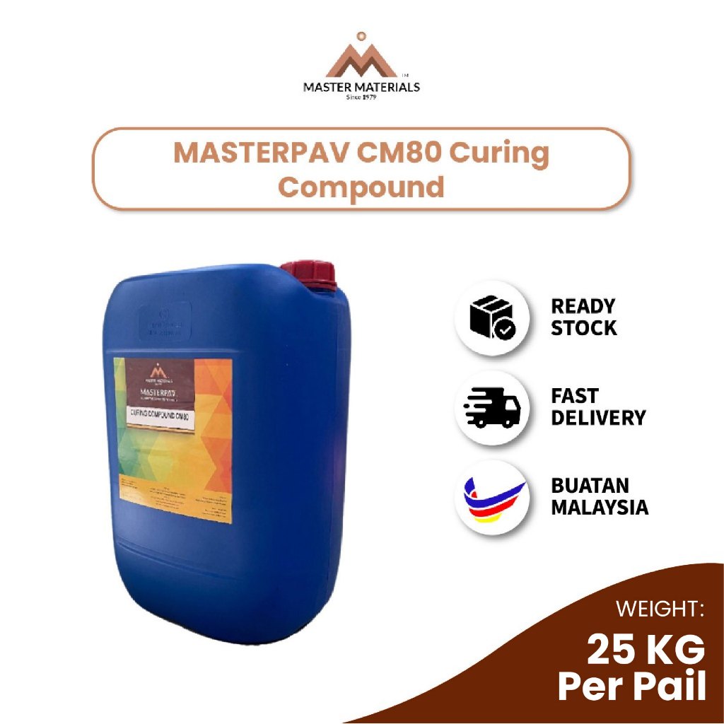 MASTERPAV Curing Compound Industrial Concrete Floor CM80 | Shopee Malaysia