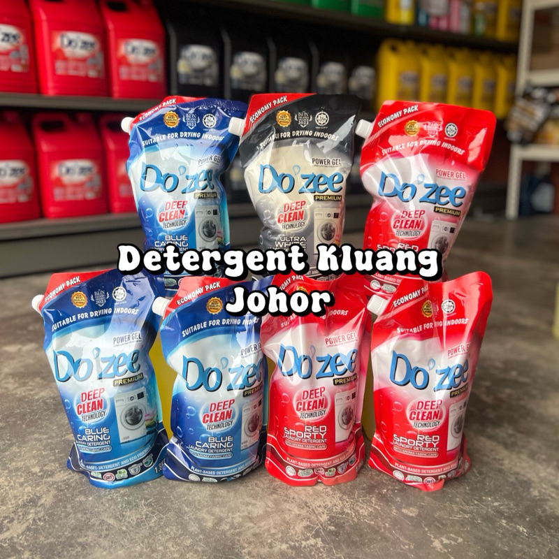 Dozee power gel 1.8kg refill pack sabun detergent | Shopee Malaysia