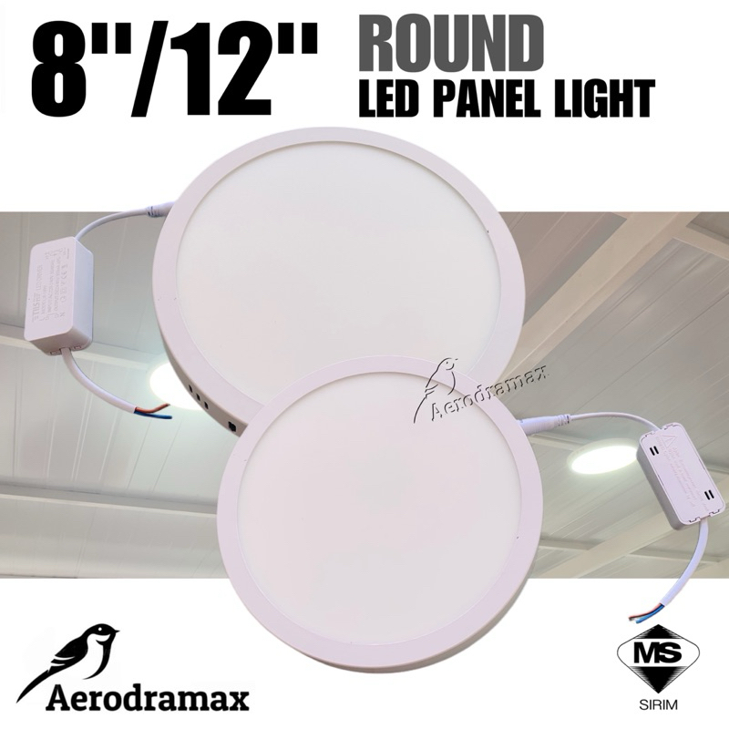 LED PANEL LIGHT (8/12”) | Shopee Malaysia