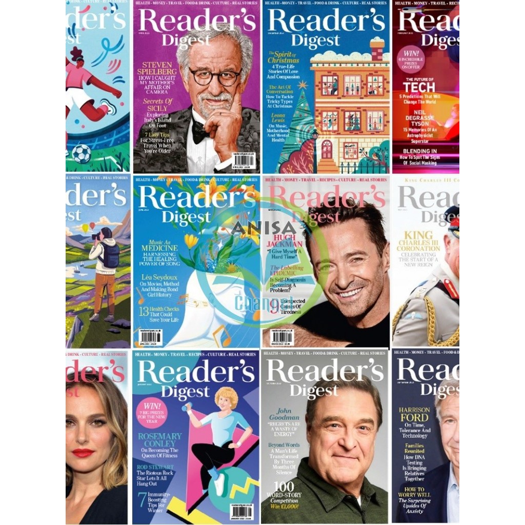[eMagazine/PDF] Reader’s Digest UK – Full Year 2023 Issues Collection ...
