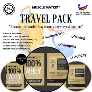 [SACHET] Muscle Matrix 100% Whey Protein [SACHET] - Build Muscle, Susu ...
