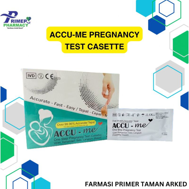 UPT Kit ujian kehamilan / Urine pregnancy test - Accufast One Step ...