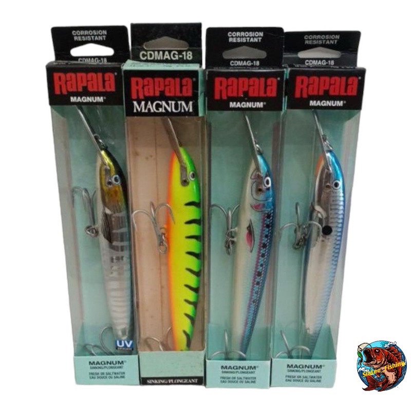 🎉🎉🎉RAPALA NEW DESIGN MAGNUM CDMAG-18 LURE FOR TROLLING🎉🎉🎉 | Shopee Malaysia