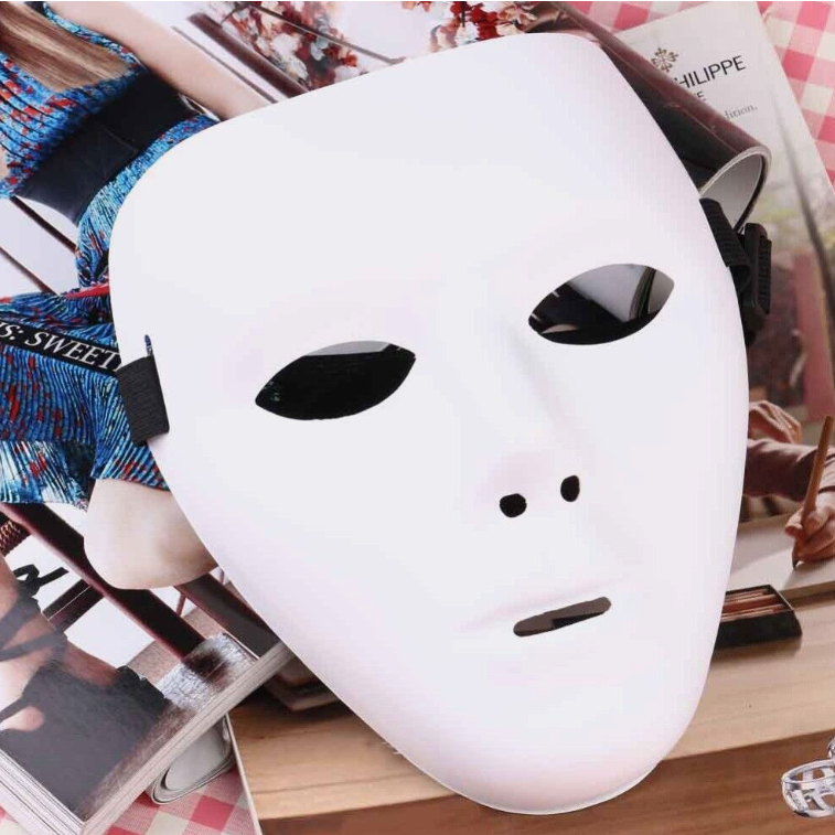Topeng Halloween Cosplay V untuk Vendetta Penggodam Topeng Tanpa Nama ...