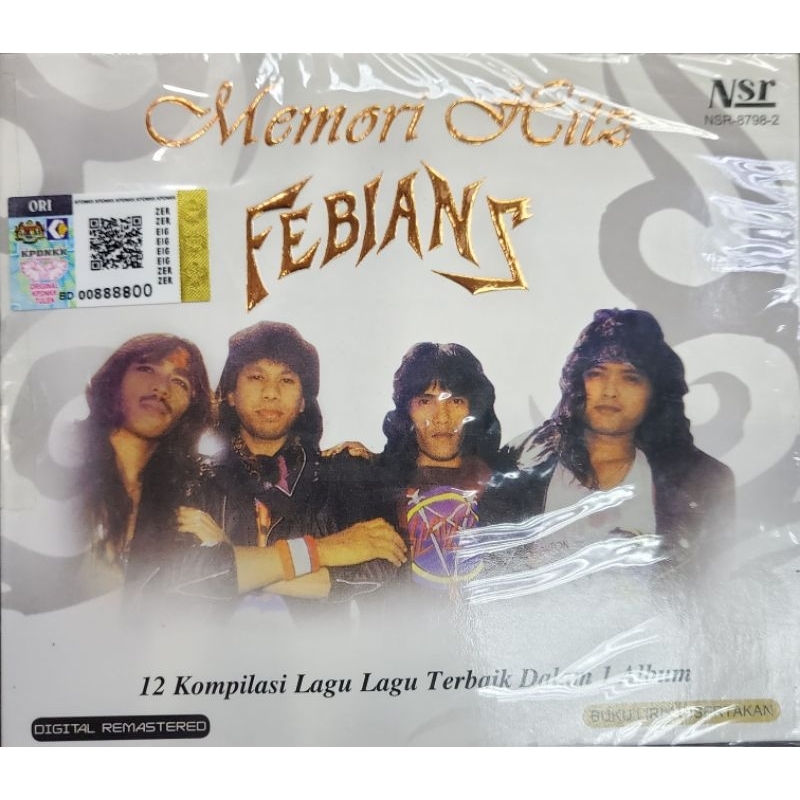 Febians - Memori Hitz (CD) | Shopee Malaysia