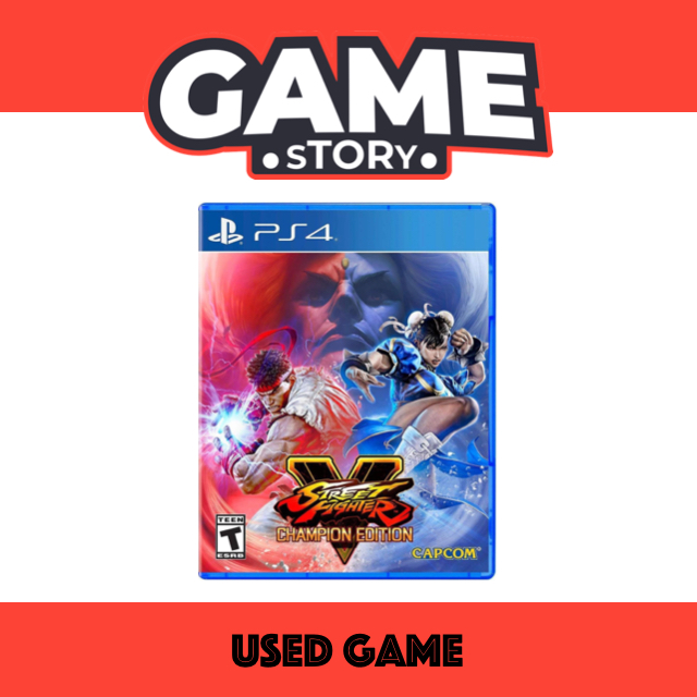 USED PS4 Street Fighter V 5 Champion Edition 街头霸王 快打旋風 冠军版 Game | Shopee Malaysia
