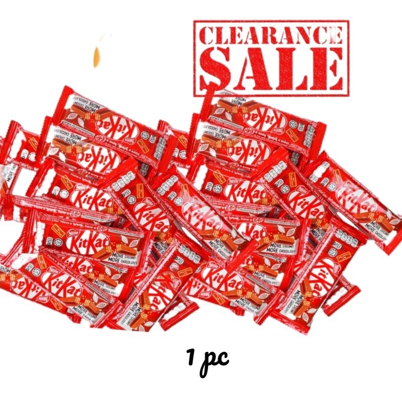 Nestle Kit Kat Wafer Finger in Milk Chocolate Chocolate 1 piece 2F 17g ...