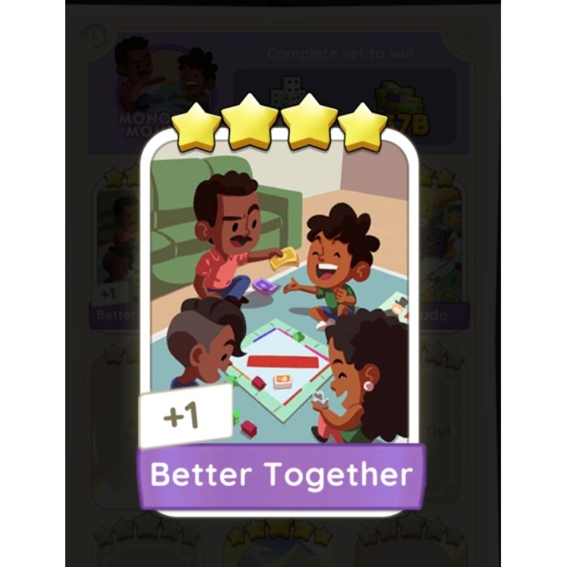 Better Together ( Set 24 ) Monopoly Go | Shopee Malaysia