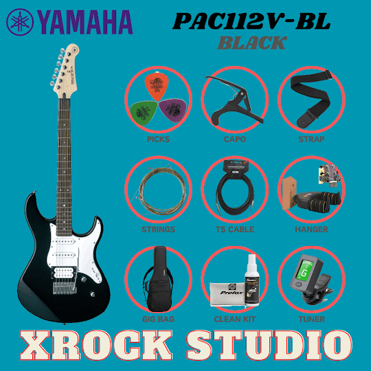Yamaha PAC112V Pacifica Electric Guitar - ( PAC 112V / PAC112V ) | Shopee Malaysia
