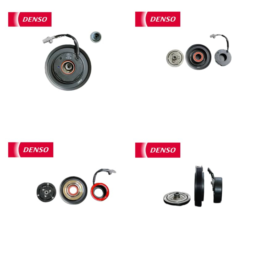 DENSO 247300-9370 Magnet Clutch Set 4PK for Toyota Vios Year 2014 (CAR ...