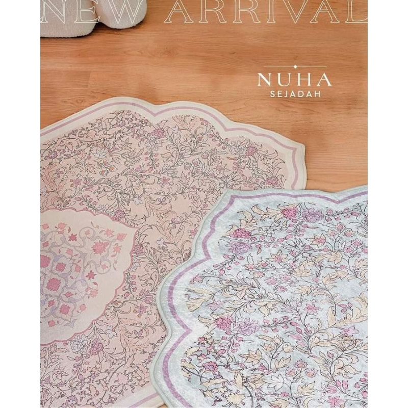 [Naelofar] Sejadah Nuha comes with box (Sulaman Nama Rumi/Jawi ...