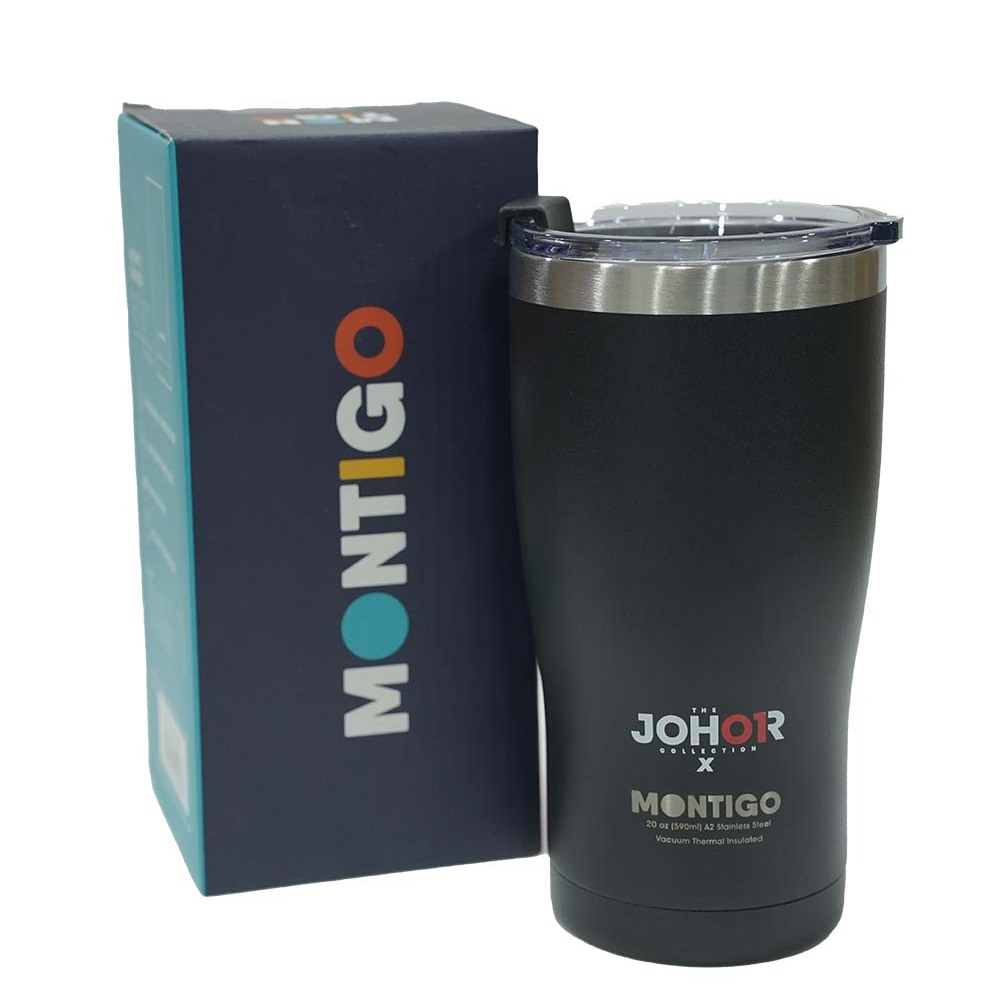Montigo Knight's Tumbler (590ml/20oz) - Durable Stainless Steel ...