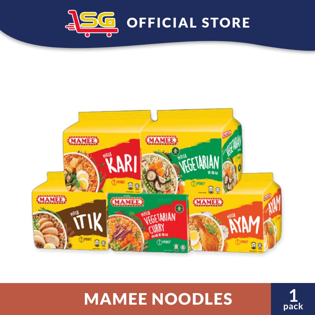 SG | MAMEE [Classic] Mi Segara Ayam | Itik |Kari | Vegetrian | Instant ...