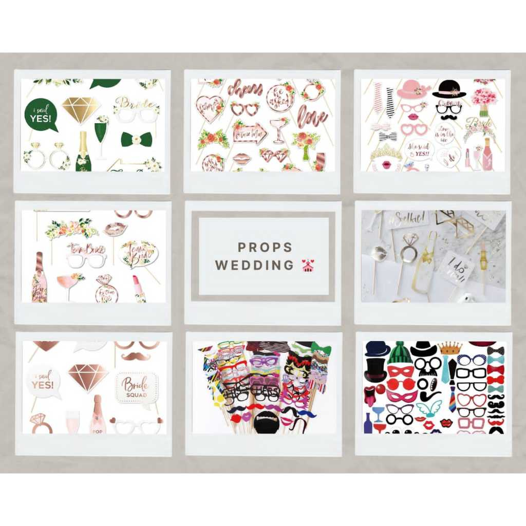 *Ready Stock*NEW ARRIVAL Wedding Valentine Party DIY Photo Booth Stick ...