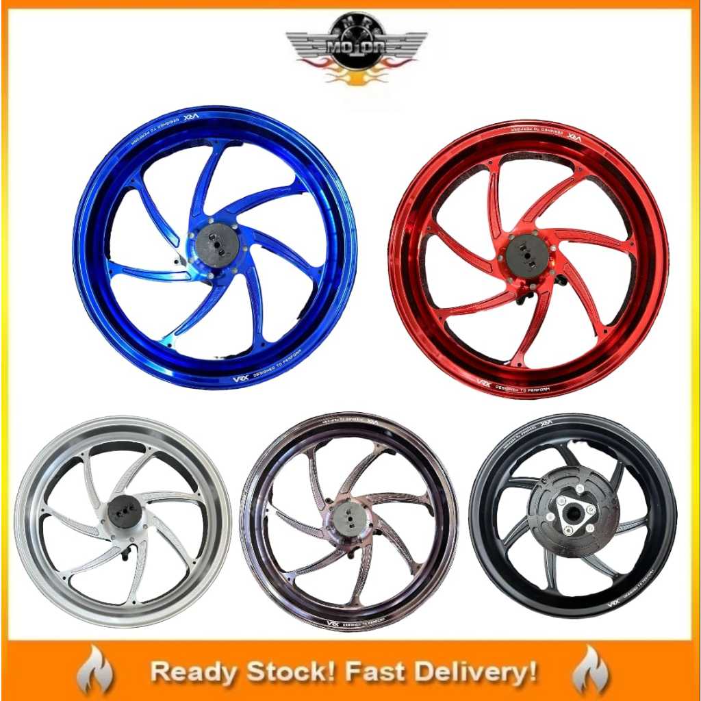 VRX RACING CNC SPORT RIM XMAX X-MAX250 7BATANG NEW MODEL | Shopee Malaysia