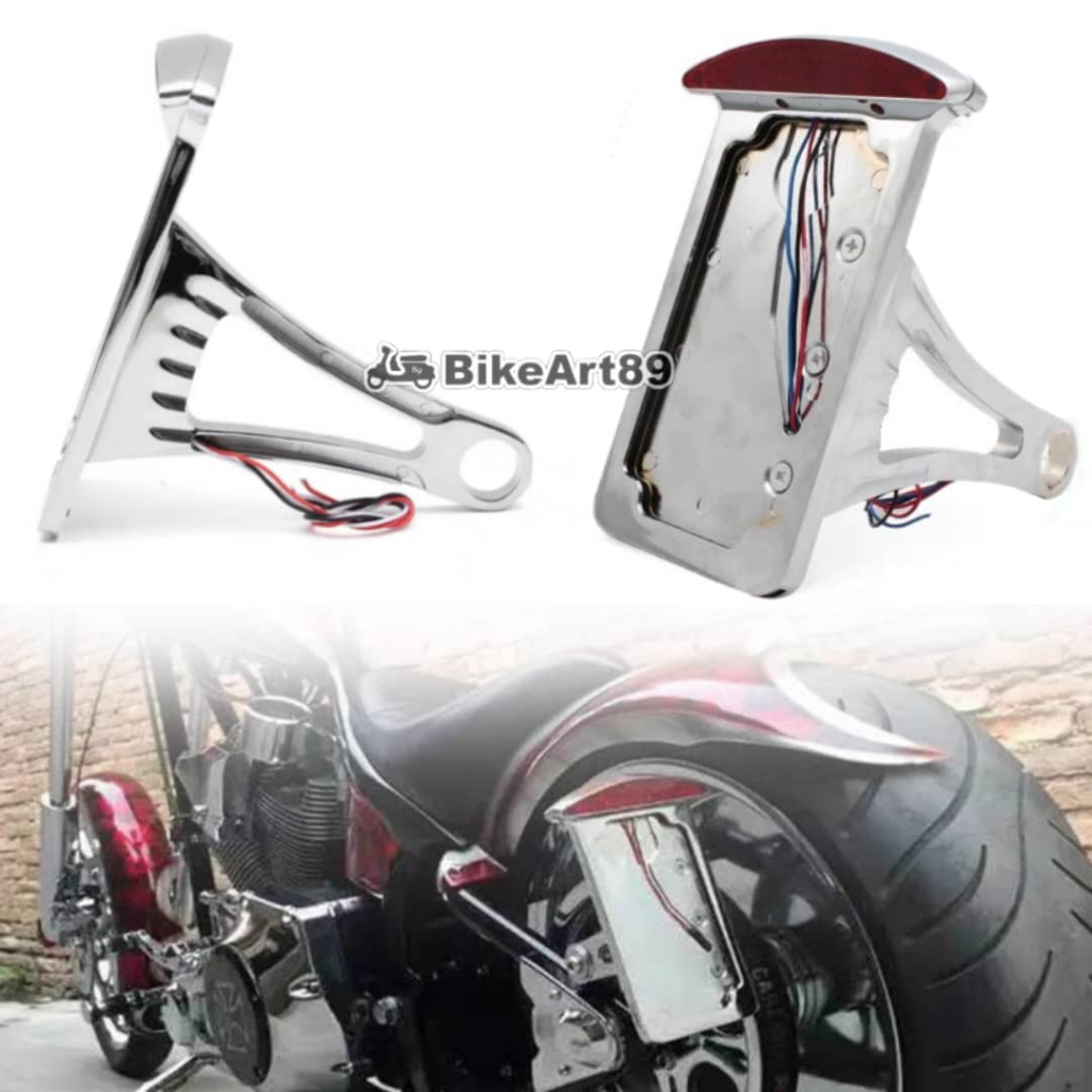 Universal Custom Tail Light Brake Lampu Belakang Modification Harley ...