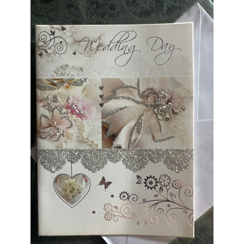 Ready stock wedding card /gift card/wishing card (19x13cm) | Shopee ...