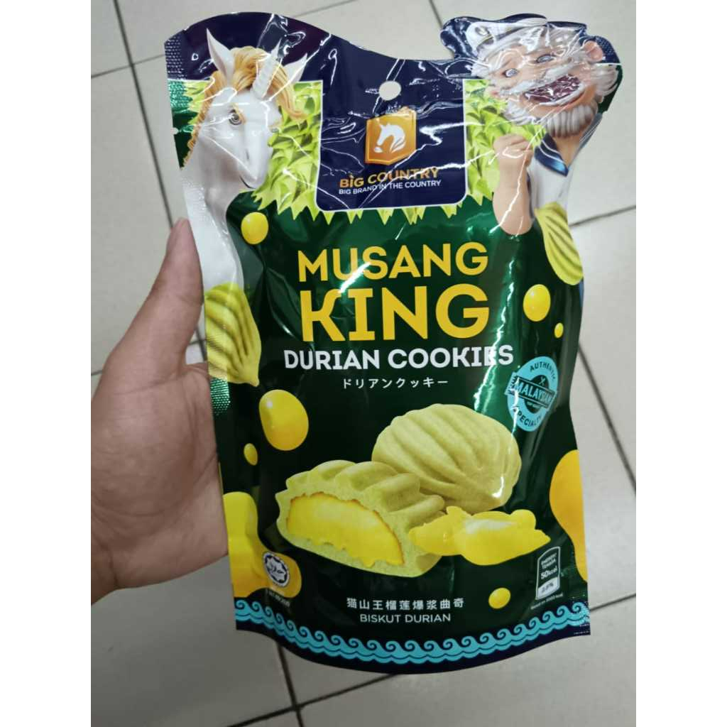 BIG COUNTRY MUSANG KING DURIAN/STRAWBERRY/OAT CHOCOLATE/TARO COOKIES ...