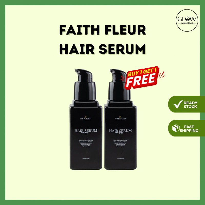 (BUY 1 FREE 1) Faith Fleur Anti Frizz Serum 65ml | Shopee Malaysia