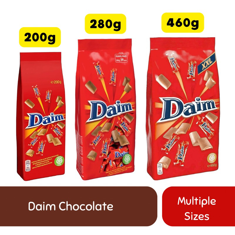 DAIM Chocolate 200g 280g 460g | Shopee Malaysia