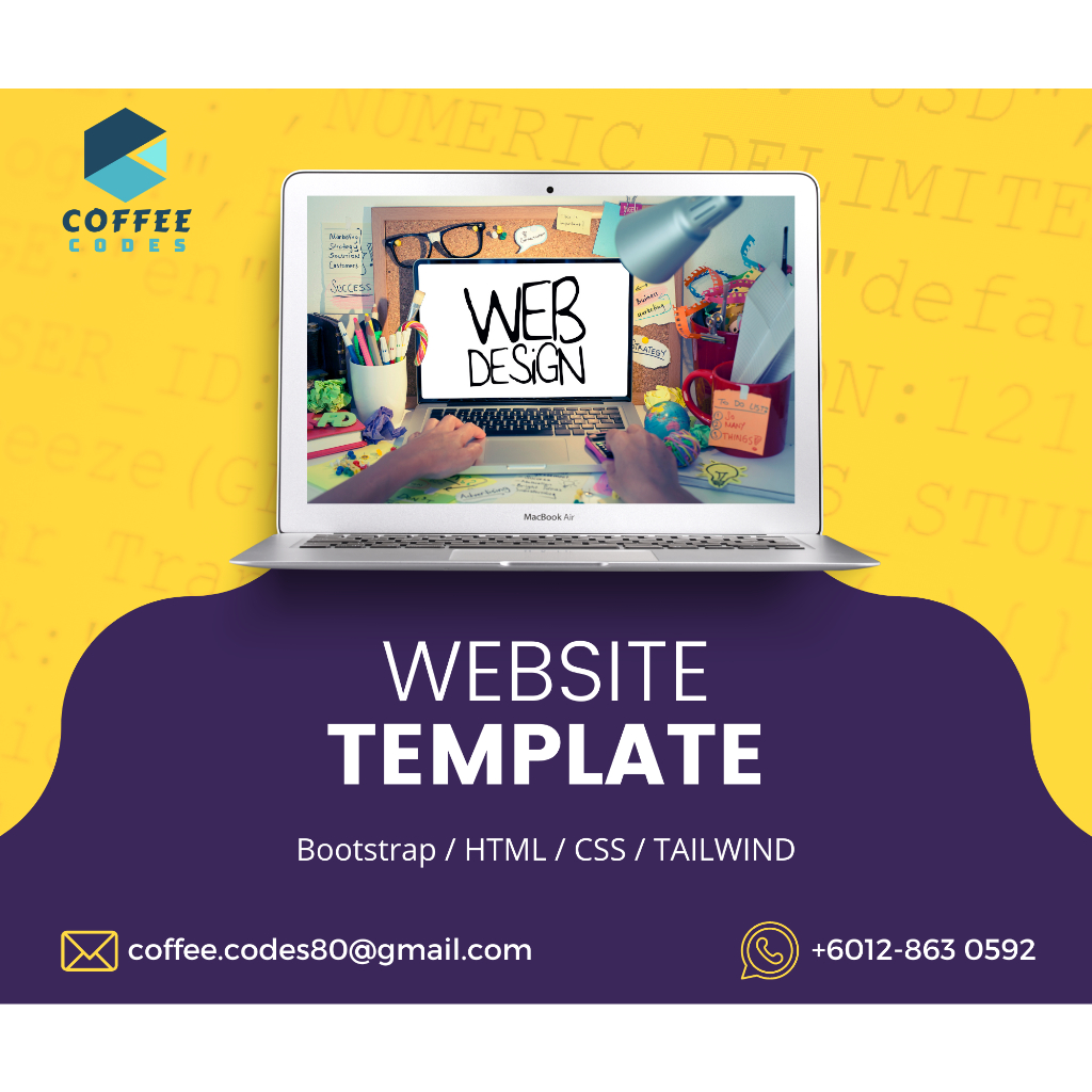 Template/Bootstrap/HTML/CSS/Themeforest | Shopee Malaysia