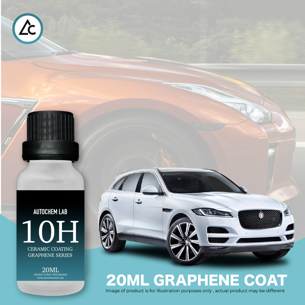 Graphene Series 10H Ceramic / Glass Coating (20ml) - Premium High Gloss ...