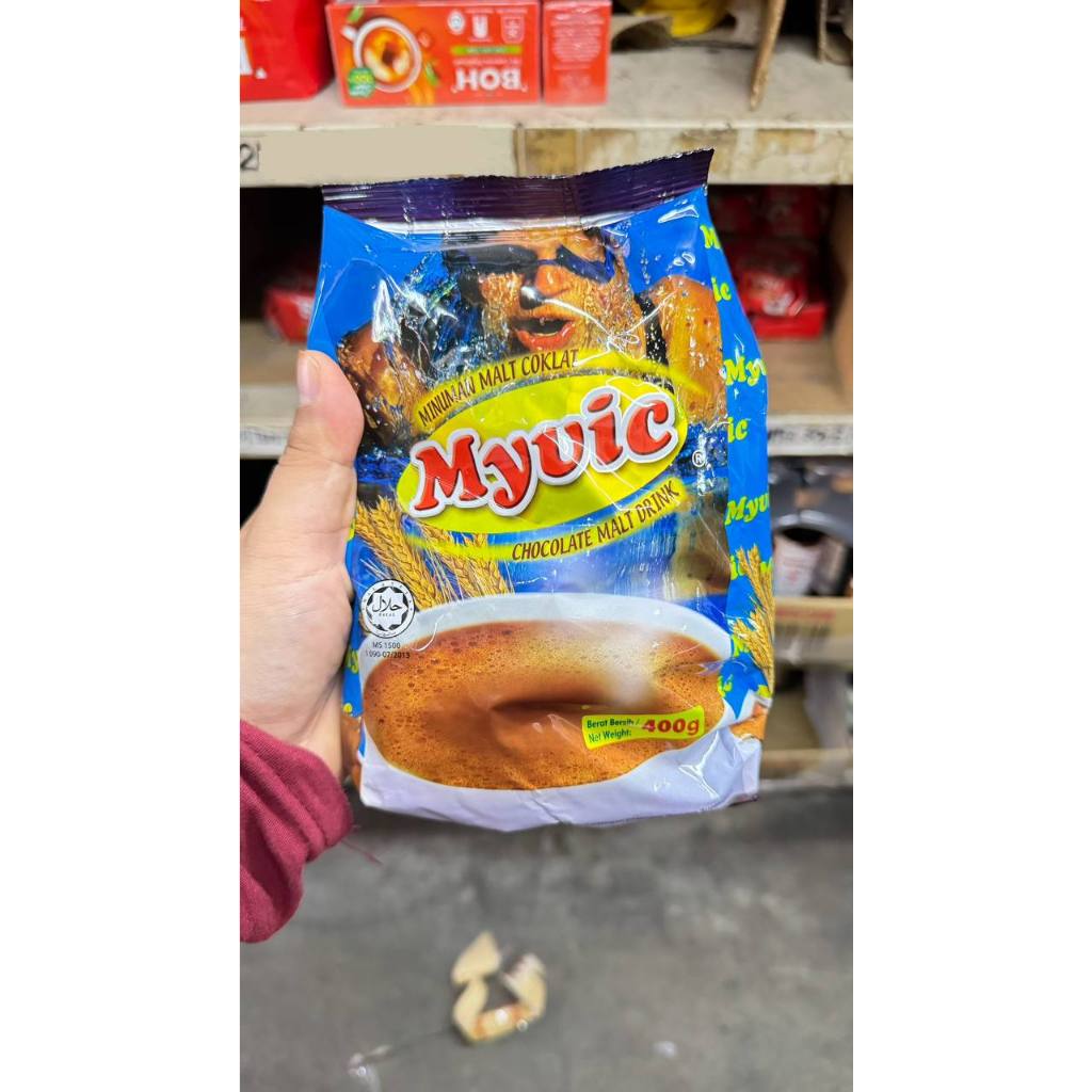 Myvic Chocolate Malt Drink 400g | Shopee Malaysia