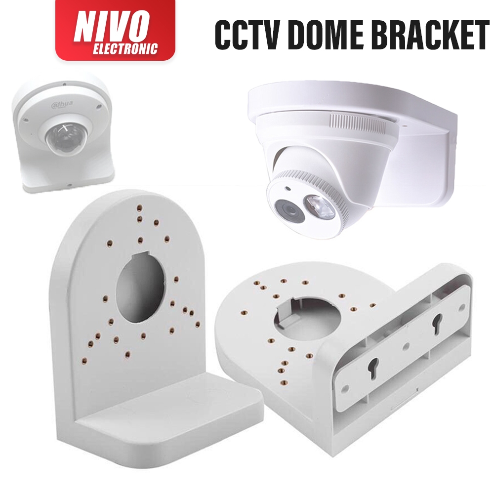 CCTV Dome Bracket With Screws ABS Universal Fit Indoor Outdoor Durable ...