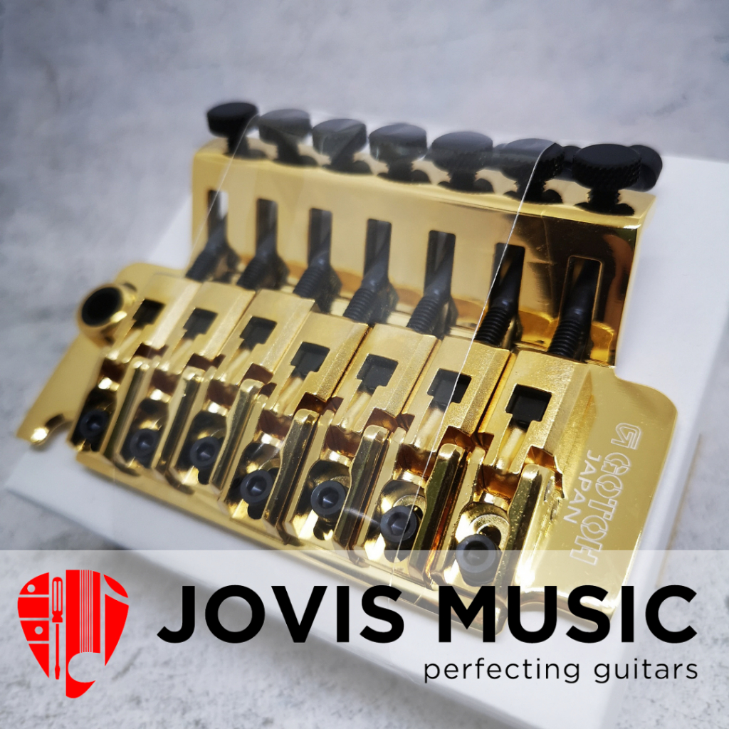 GE1996T-7 GOTOH 7 STRINGS FLOYD ROSE LOCKING TREMOLO GUITAR BRIDGE SET ...