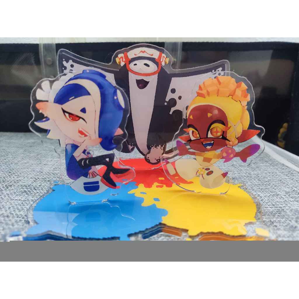 Splatoon/Nintendo switch game/Splatoon 3/Frye, Shiver, and Big Man ...