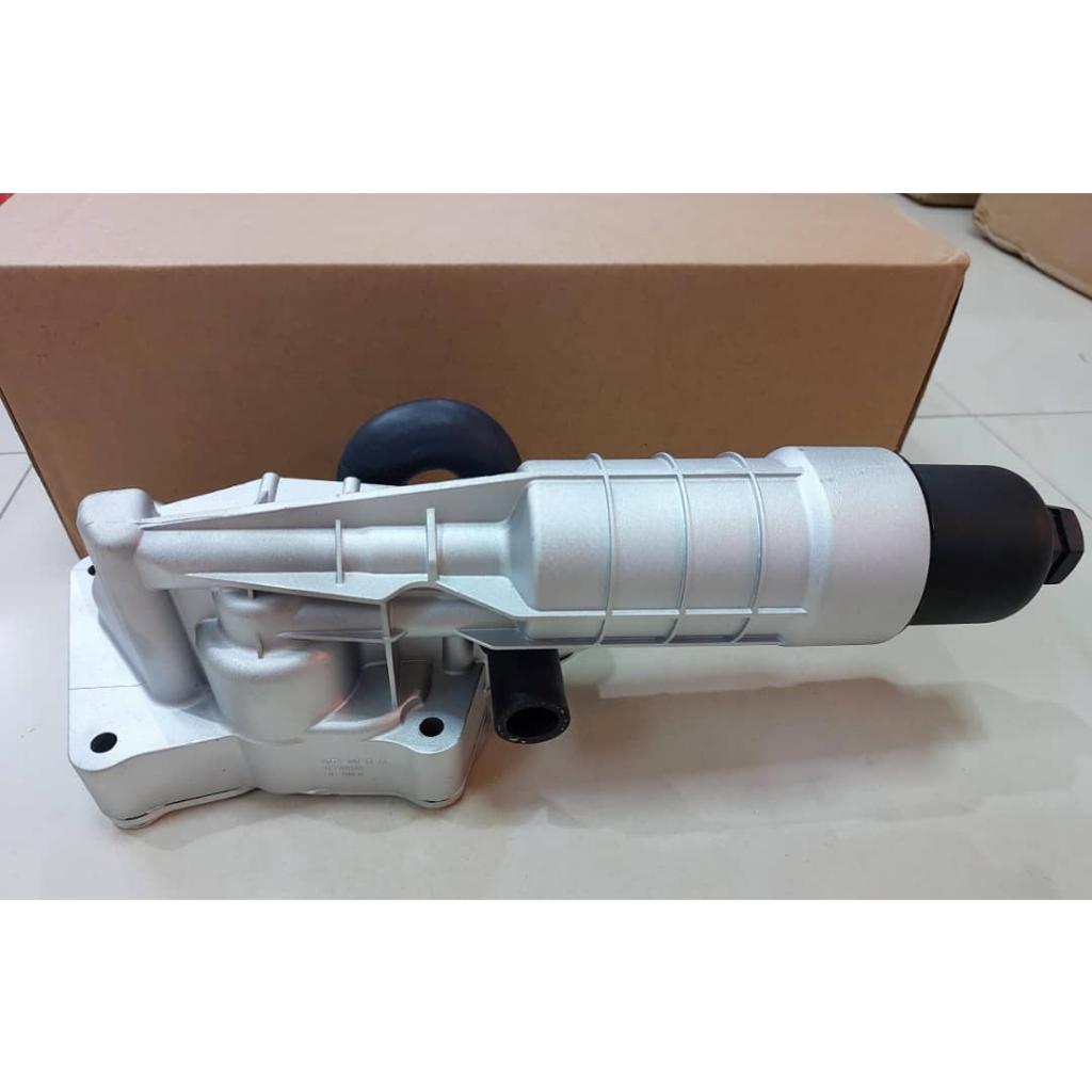 2711801410 ALUMINIUM ENGINE OIL COOLER WITH OIL FILTER HOUSING MERCEDES ...