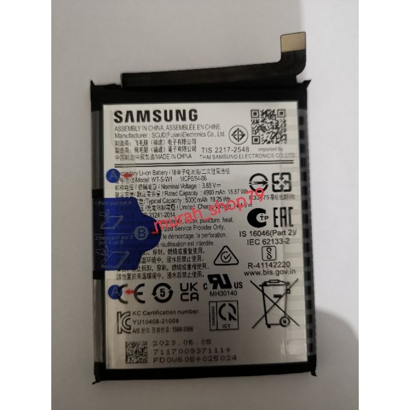 Battery Original Samsung A14 5G | Shopee Malaysia