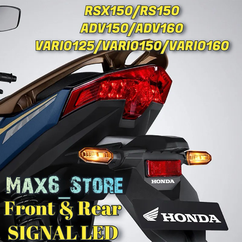 HONDA SIGNAL LED ADV VARIO RSX RS150 WAVE CX APLHA DASH 2 FI ADV150 ...