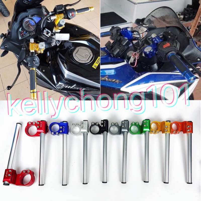 R15 MT15 HANDLE BAR 47MM MT15 R25 R15M CLIP ON SET PREMIUM | Shopee ...