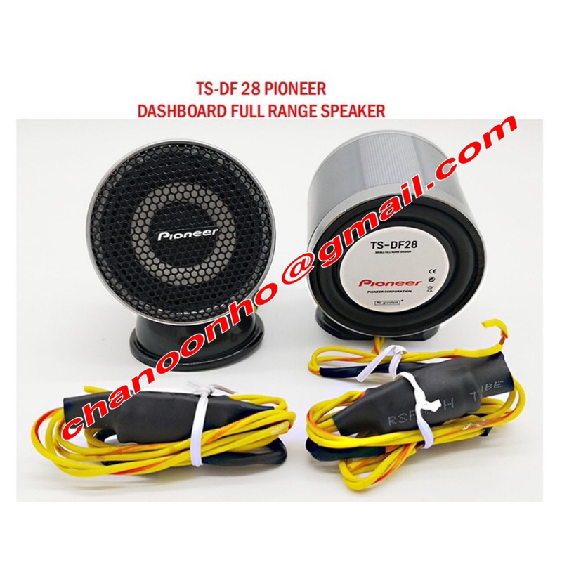 PIONEER TS-DF28 | TS-DF30 2” DASHBOARD DOUBLE FULL RANGE (WITH BASS ...